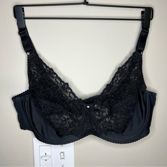 Wacoal | Intimates & Sleepwear | Wacoal Black Tapestry Sheer Unlined ...